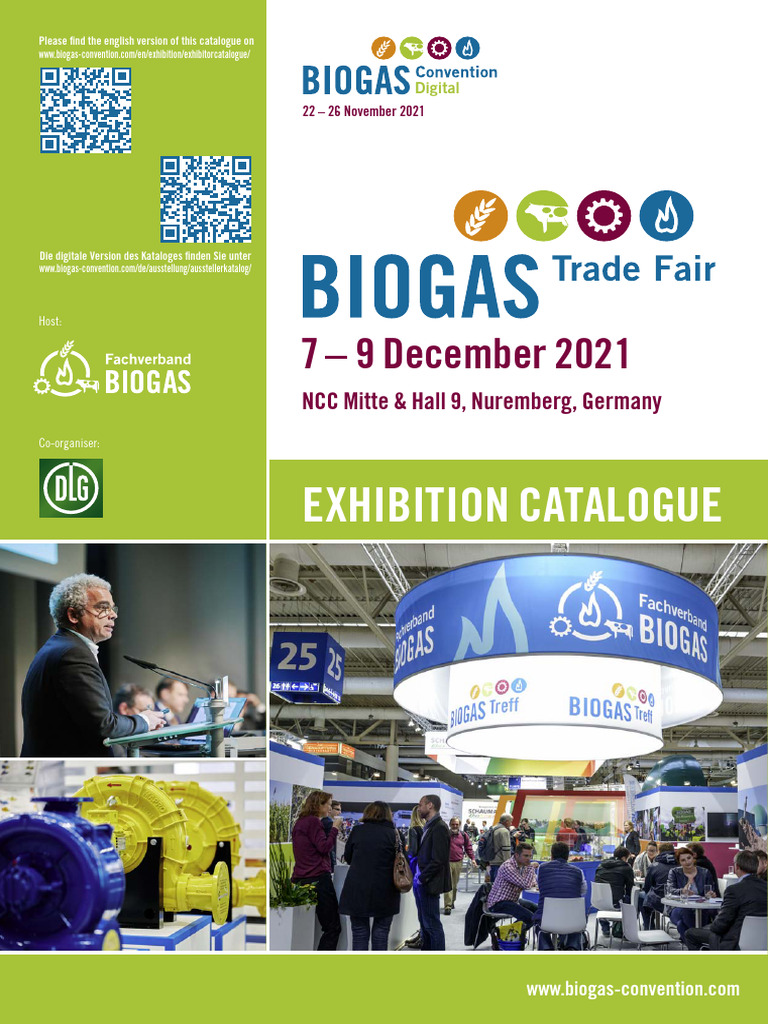 BiogasConvention 2021 Exhibition Catalogue | PDF | Biofuel | Biogas