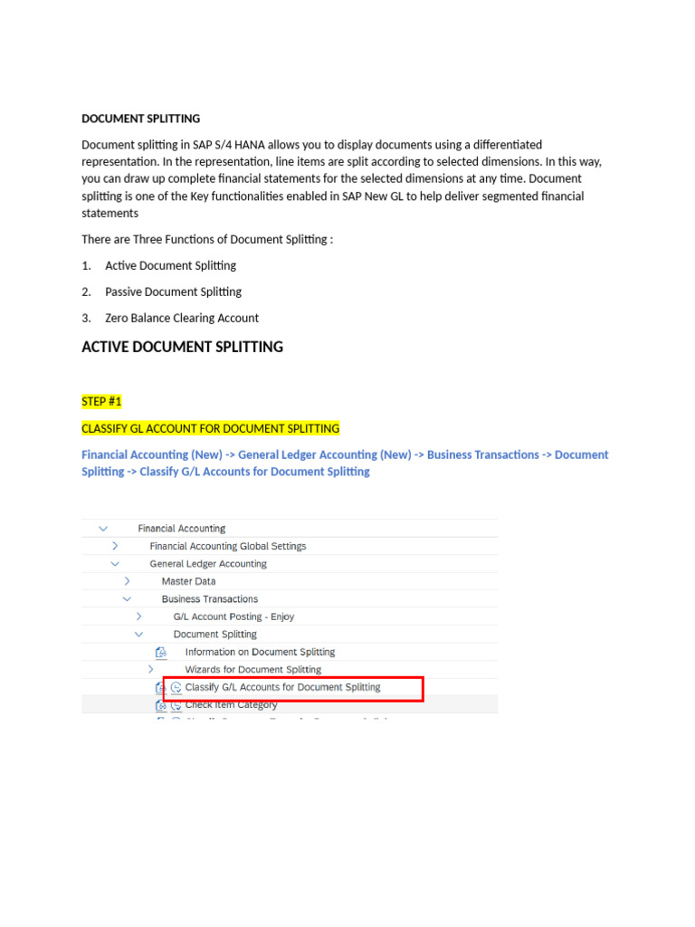 Document Splitting | PDF