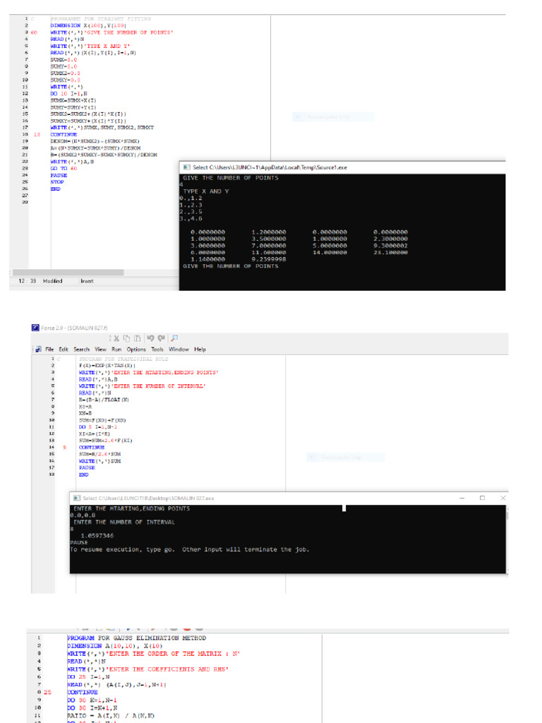 f12 3 Fortran Program | PDF