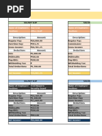 2023 Employee Pay Slip Template | PDF | Business | Finance & Money ...