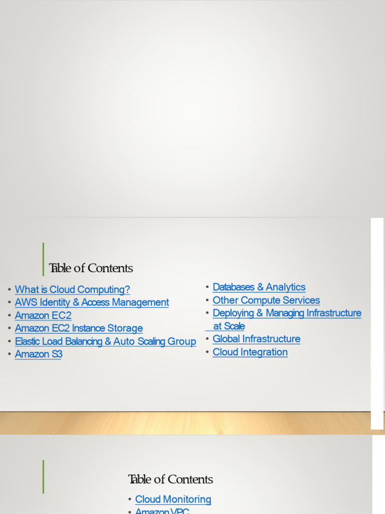 AWS Practitioner Slides Session I | PDF | Amazon Web Services | Cloud Computing