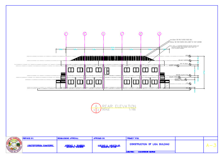 Detailed Plan Liga HAll Layout5 | PDF