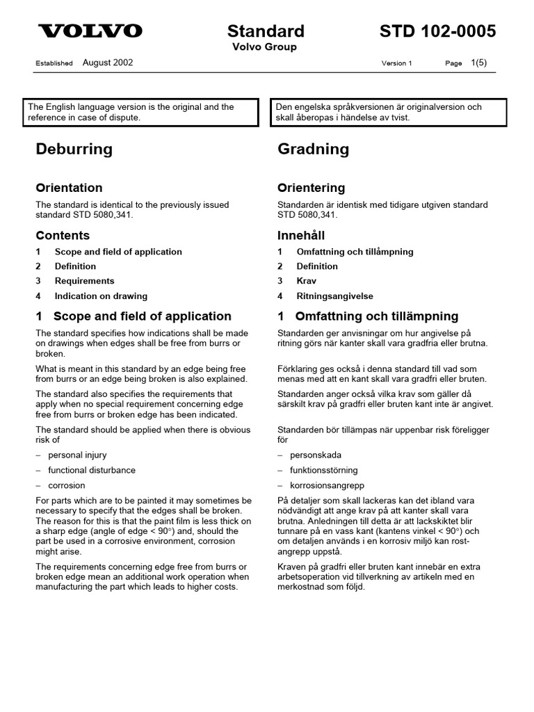 102 0005 Burr Standard | PDF