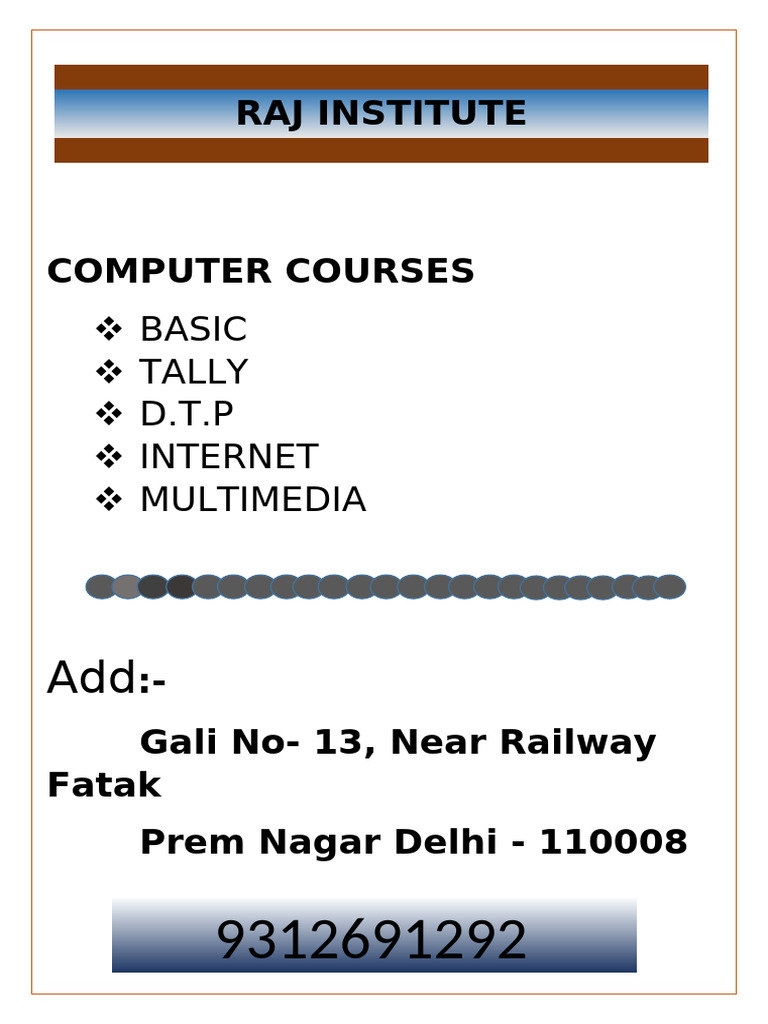 Anoop Gupta Computer Courses | PDF