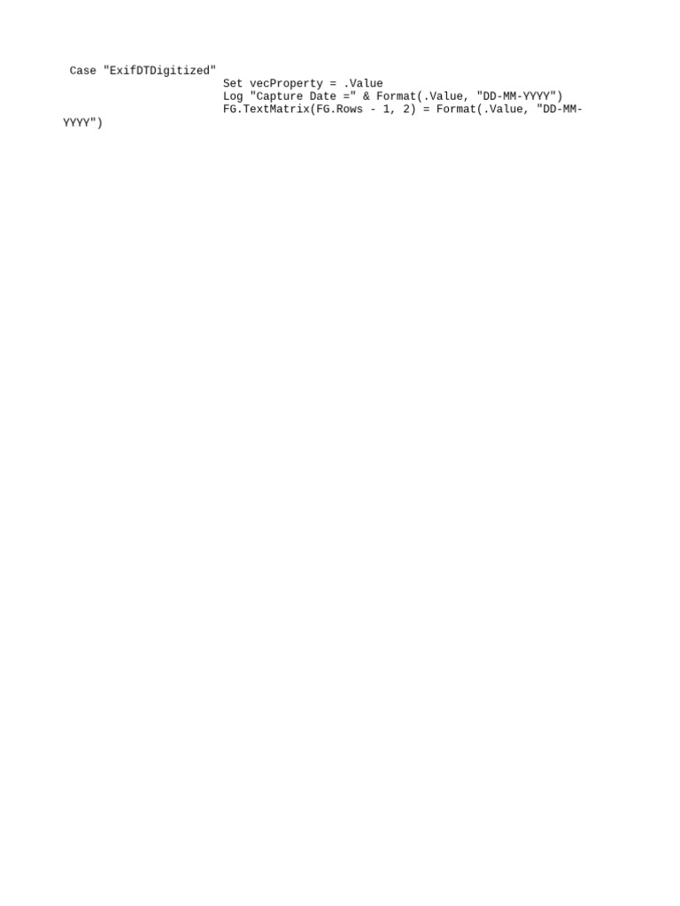 Photo Metadata Code | PDF