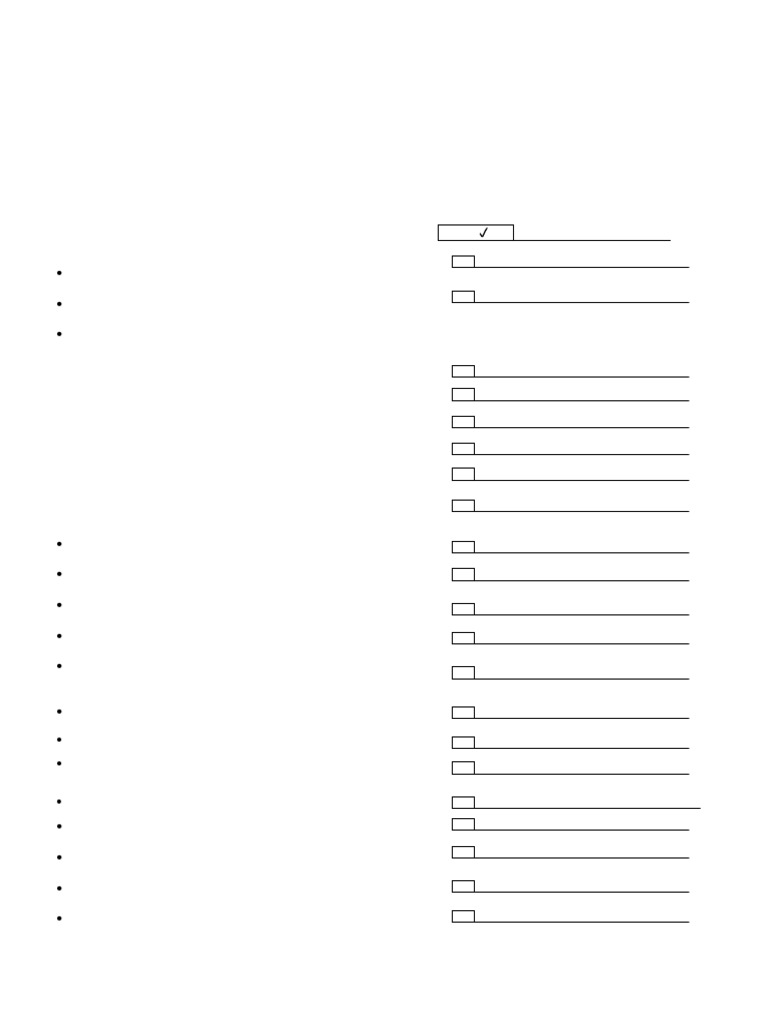 Work Permit Checklist for MDF & Granite | PDF