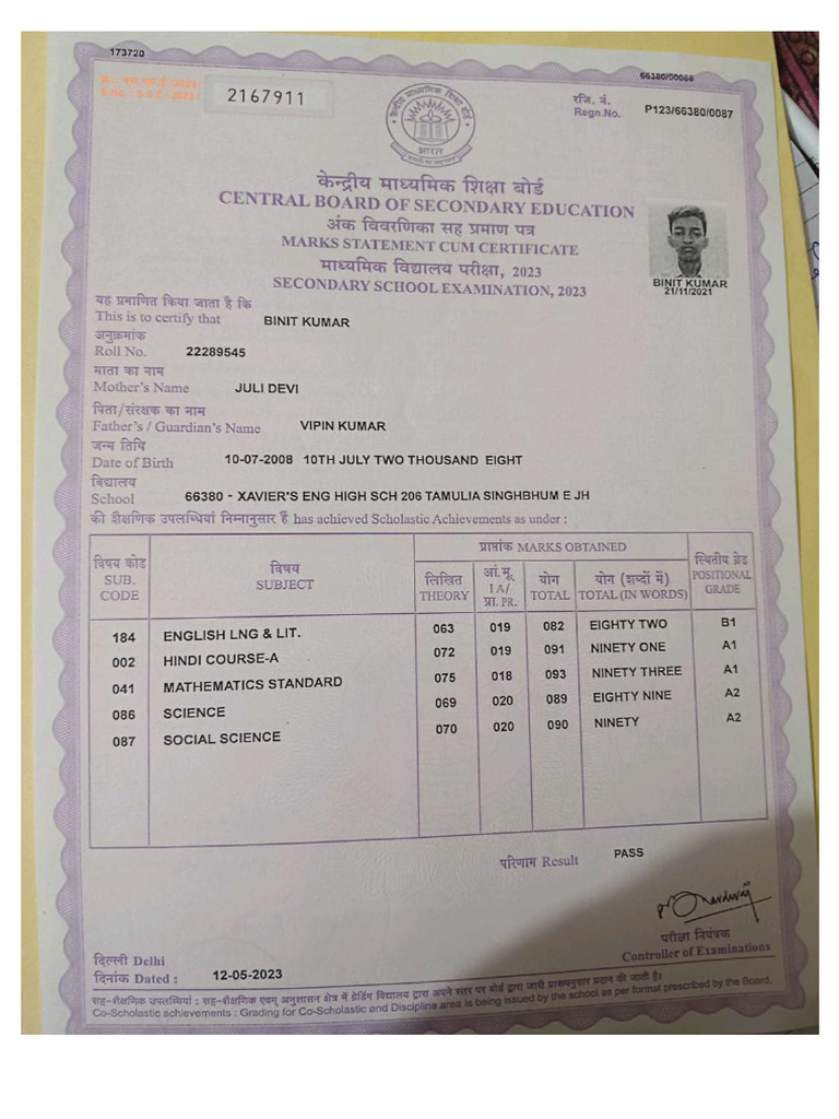 Board Certificate | PDF