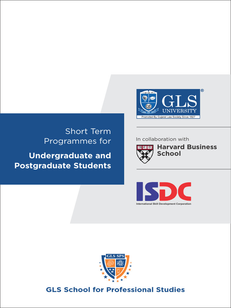 GLS School For Professional Studies | PDF | Analytics | Management ...