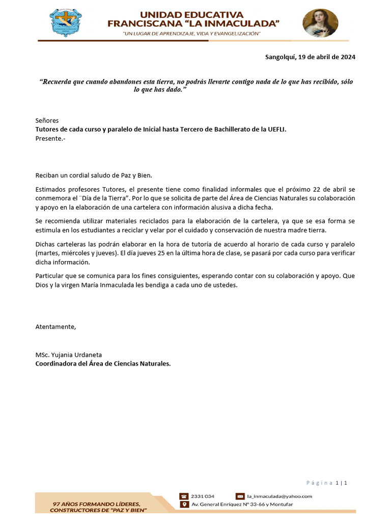 Comunicado CCNN | PDF