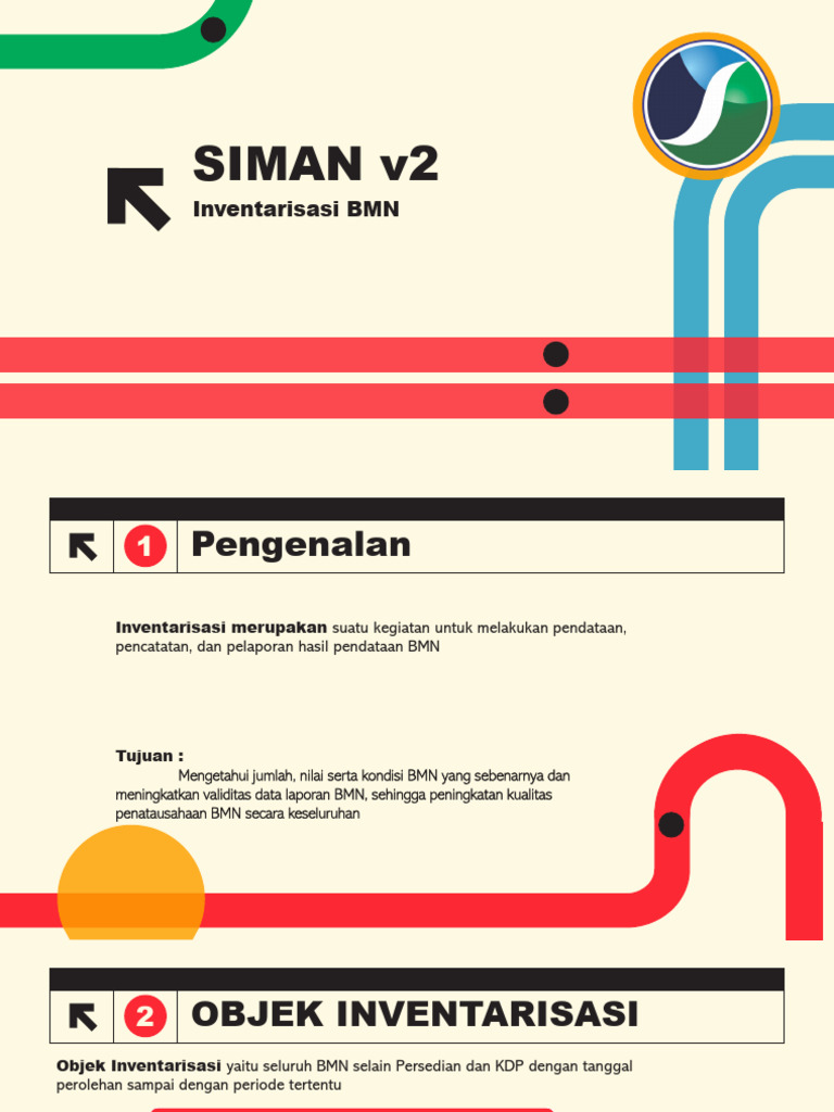Tahapan Inventarisasi BMN SIMAN v2.0 | PDF