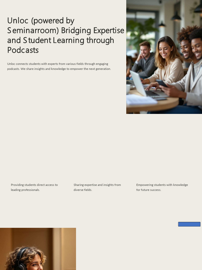 Expert Podcasts Empowering Students | PDF