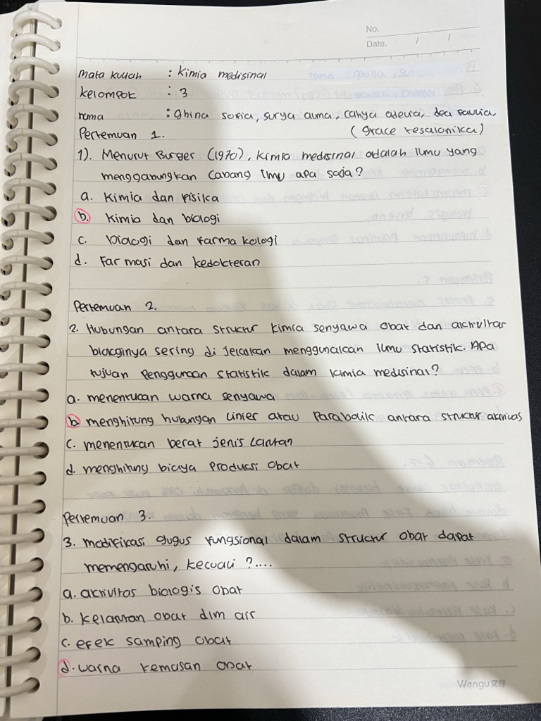 Tugas Kimia Medisinal Kel3 | PDF