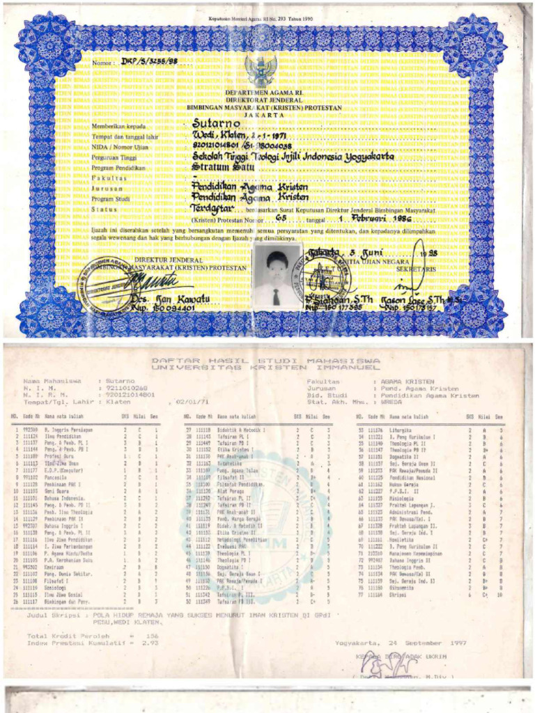 Dokumen Aploud Dari Sutarno Untuk PDdikti Jogja - 11zon | PDF