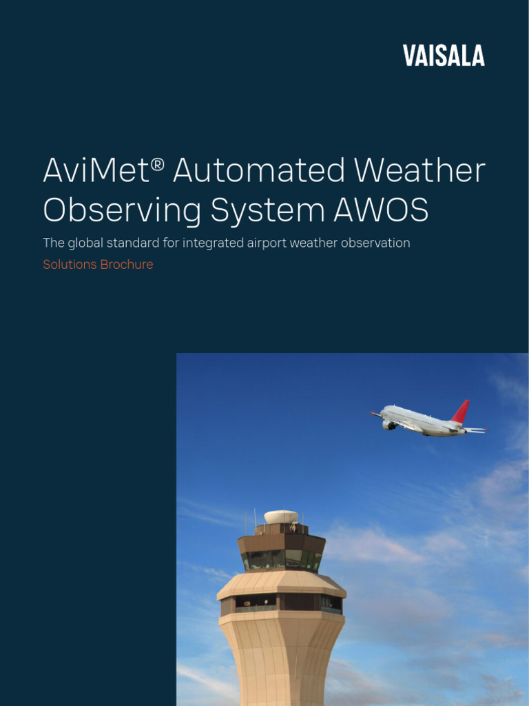 AviMet AWOS: Advanced Airport Weather Solutions | PDF | Instrumentation