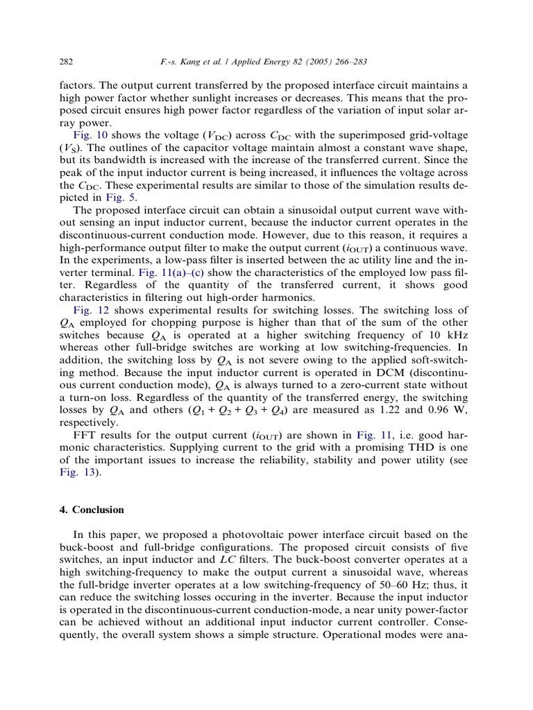 Photovoltaic Power Interface Circuit Design | PDF | Power Inverter ...