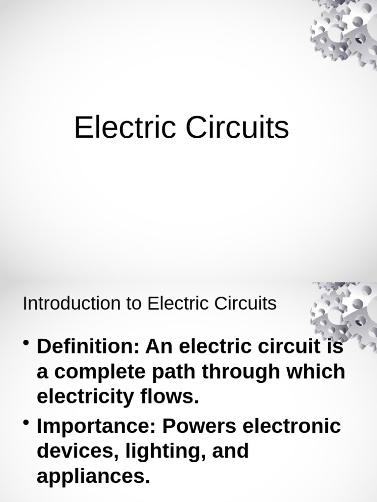 Introduction to Electric Circuits | PDF