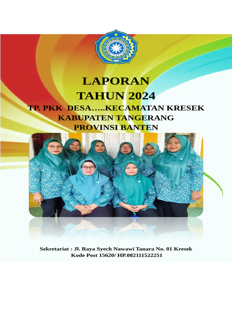 Contoh Laporan Tahunan PKK Untuk Desa | PDF