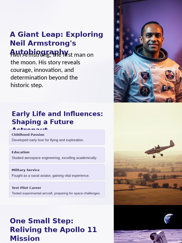 A Giant Leap Exploring Neil Armstrongs Autobiography (Копия) (Копия) | PDF