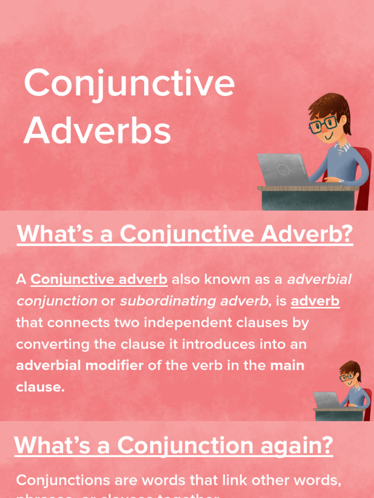 Understanding Conjunctive Adverbs | PDF | Adverb | Linguistic Typology