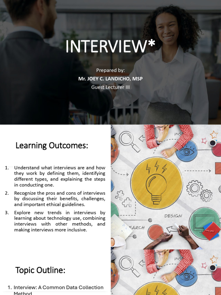 Comprehensive Guide to Interviews | PDF | Interview | Consent