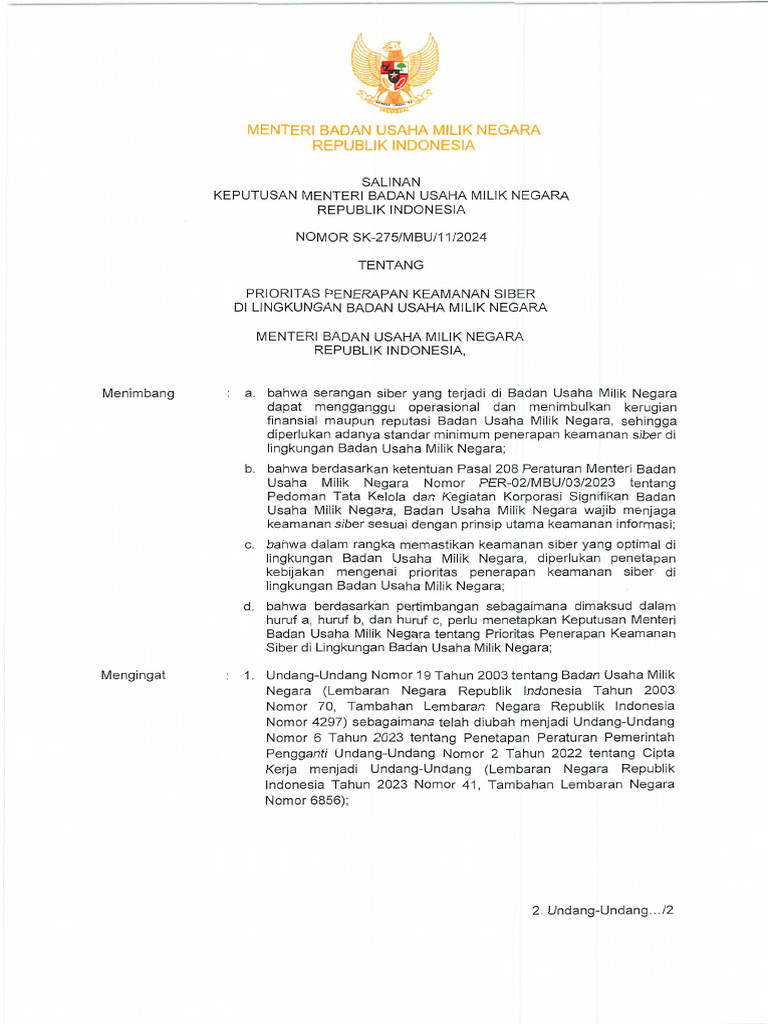 SK 275 Mbu 11 2024 | PDF