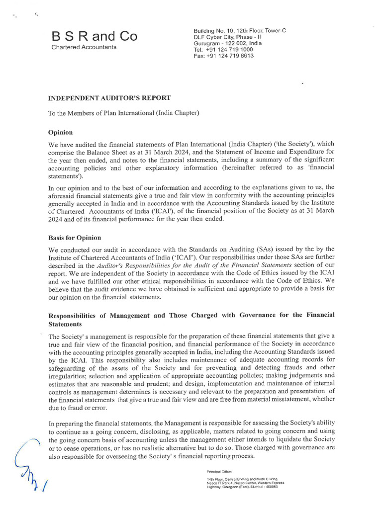 Audit Report FY 23 24 | PDF