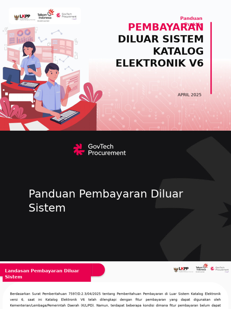 Panduan Pembayaran Diluar Sistem | PDF