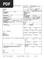 Sad 500 - Customs Declaration Form | PDF | Customs | Taxes