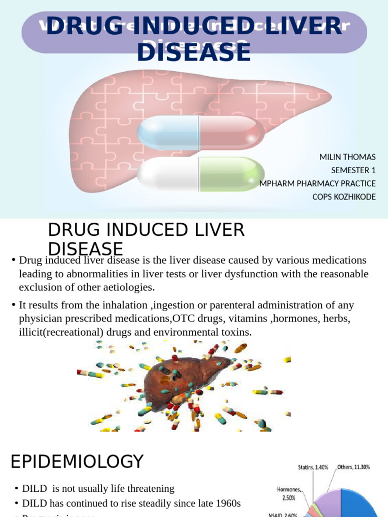 Understanding Drug Induced Liver Disease | PDF | Hepatitis | Liver