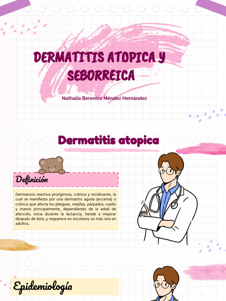 Diferencias entre dermatitis atópica y seborreica | PDF | Enfermedades ...