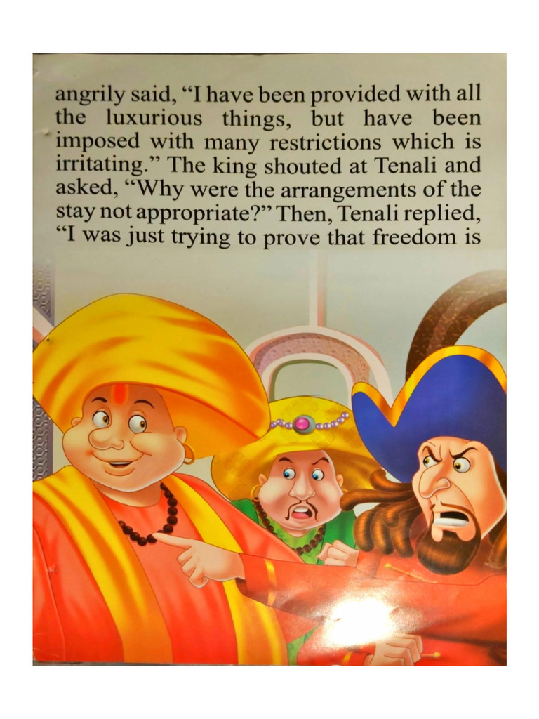 Tenali-Raman - Story 1 - Part 2 | PDF