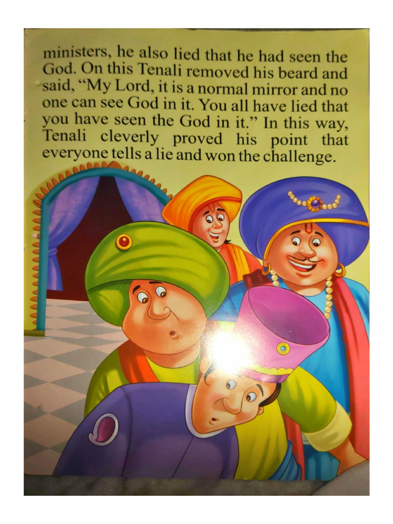 Tenali-Raman - Story 1 - Part 3 | PDF