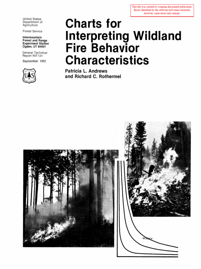 Fire Behavior Characteristics Chart | PDF | Fires
