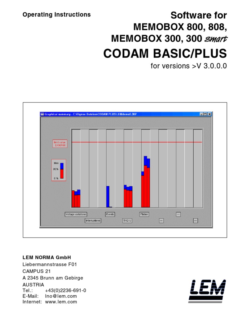 Codam Basic Plus V3.0 User Manual | PDF | Windows Xp | Microsoft Windows