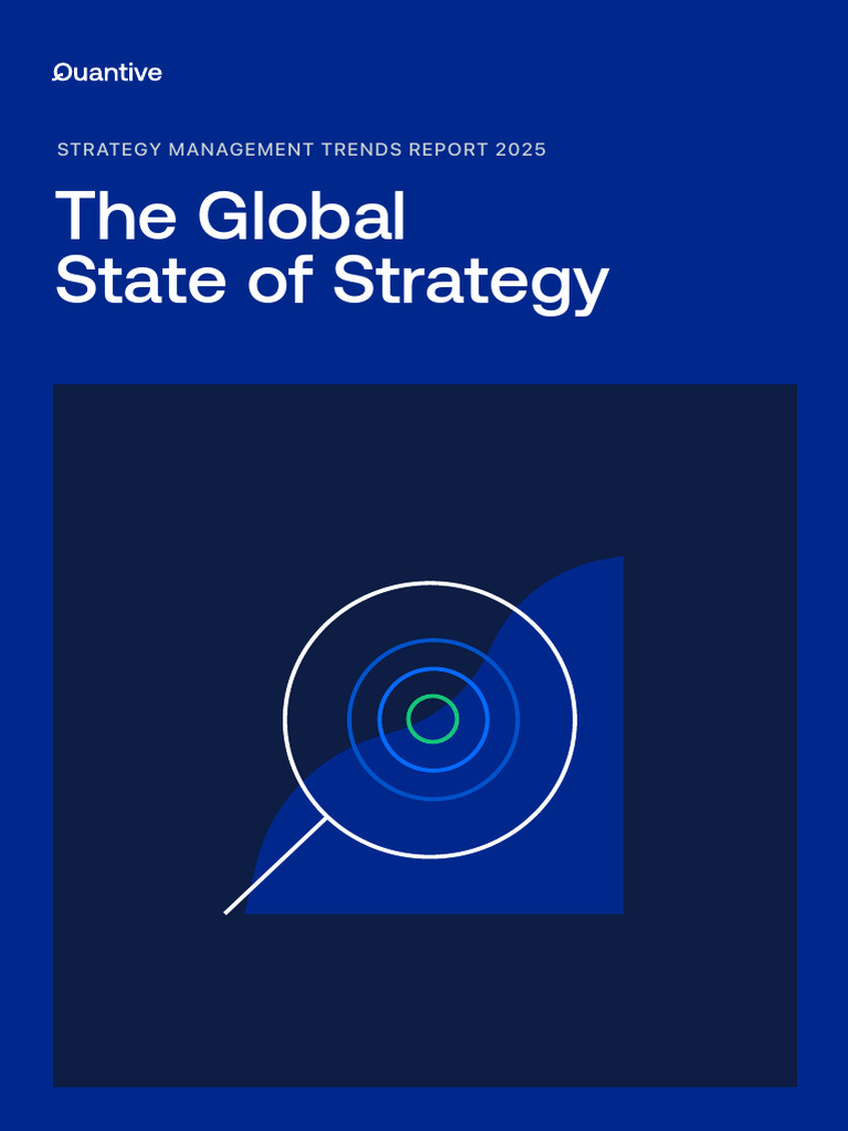 Global State of Strategy by Quantive | PDF | Strategic Management ...