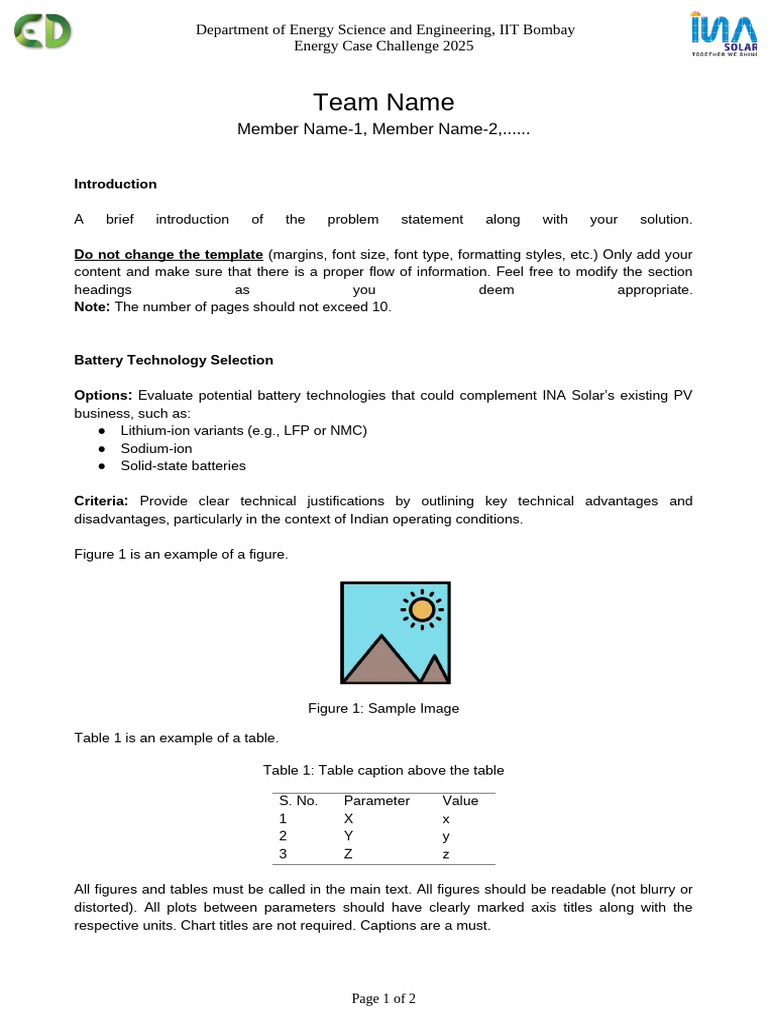 Energy Case Challenge - Sample Submission | PDF