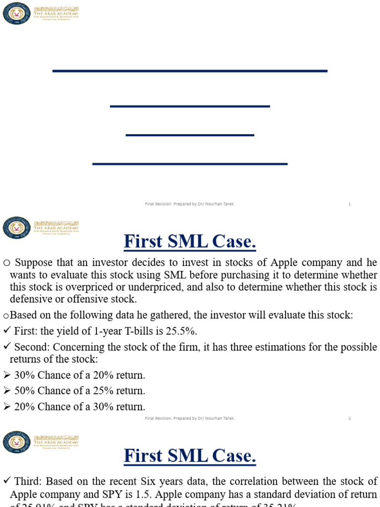 SML First Case With Answer | PDF