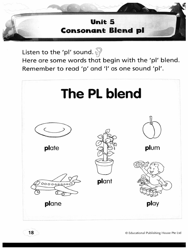 Unit 5 Consonant Blend PL | PDF