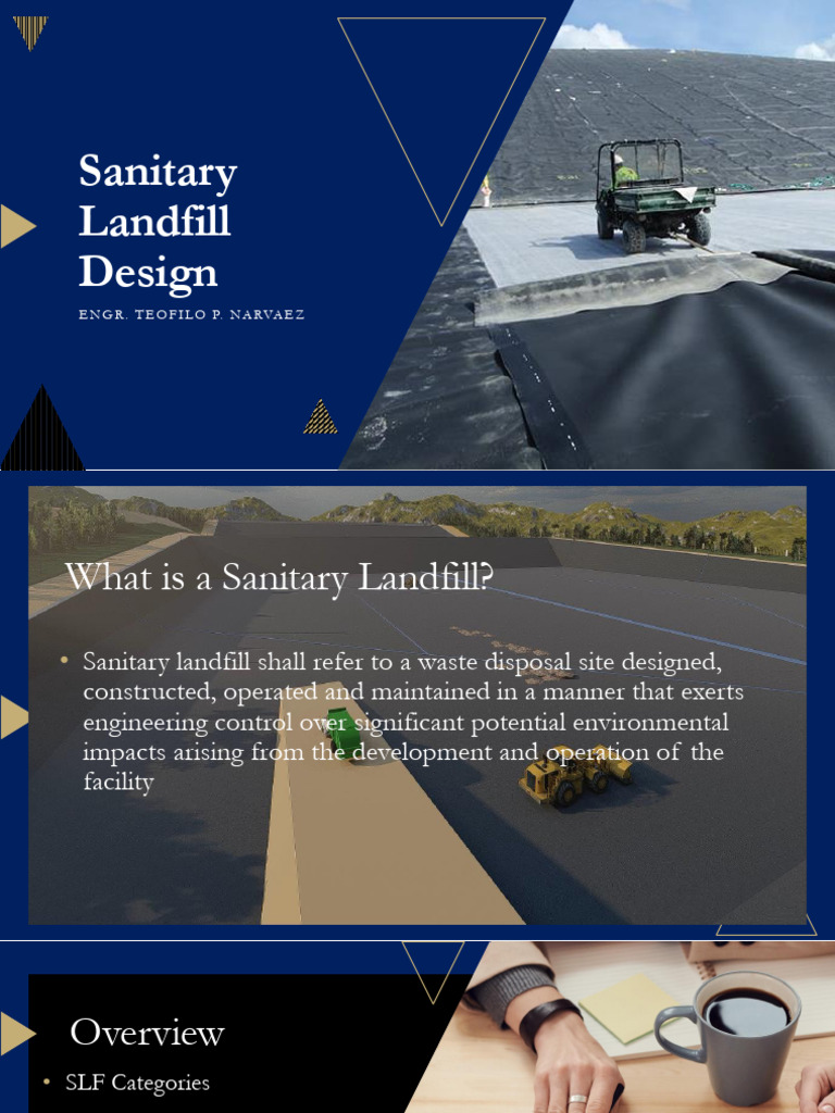 Sanitary Landfill Design | PDF | Landfill | Environmental Issues With Water