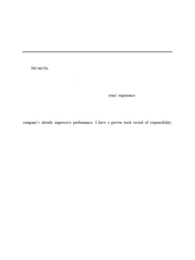 Cover Letter Ferdous Al Shajib | PDF