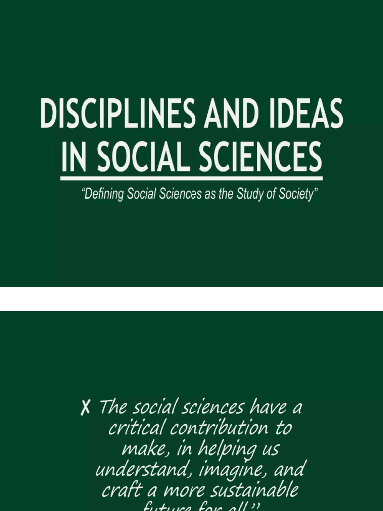 Social Science Powerpoint | PDF