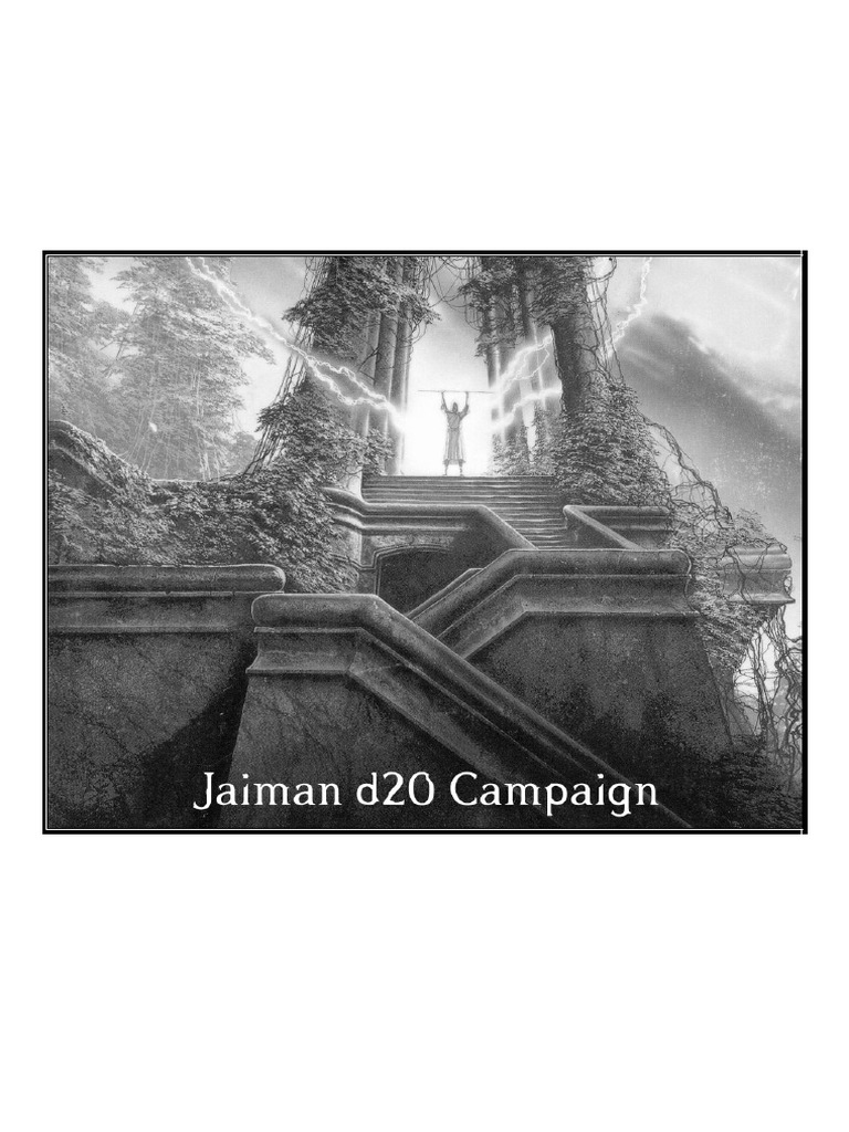 Jaiman d20 Campaign | PDF | Fantasy