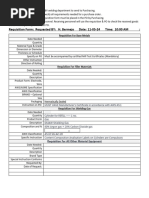 Fuel Requisition Form New | PDF