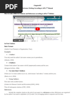 APA 7 Cheat Sheet | PDF | Ellipsis | Bracket