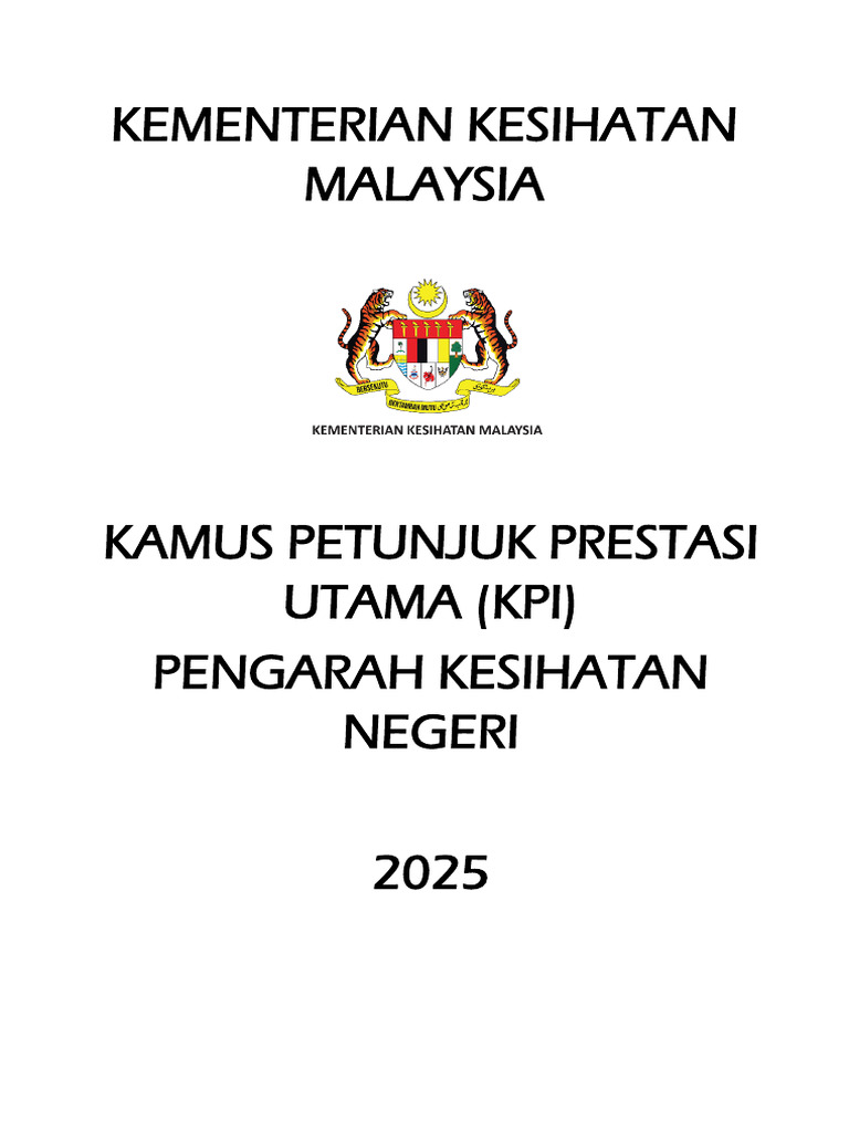 Kamus Kpi PKN 2025 | PDF