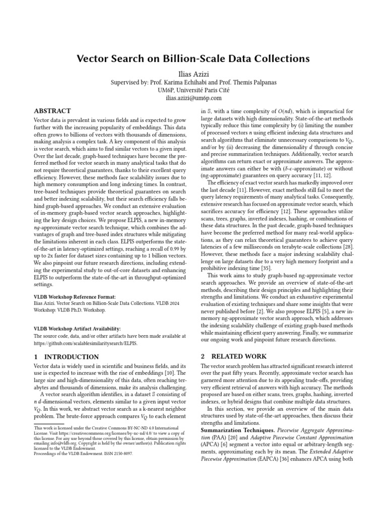 VLDB PHD Workshop Paper Id 13 | PDF | Vertex (Graph Theory) | Algorithms