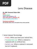 NS Grading of Cataract | PDF