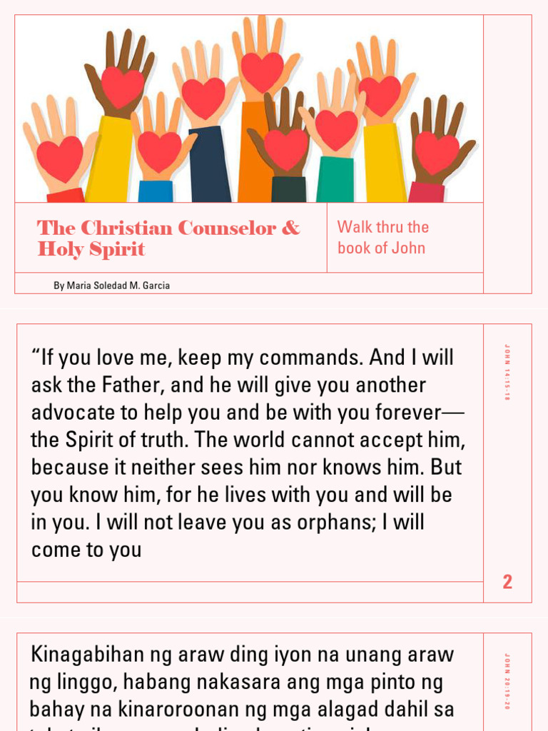 The Christian Counselor and Holy Spirit | PDF | Christian Counseling | Counseling Psychology