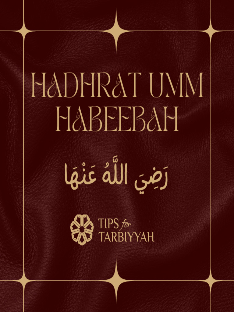 Life and Legacy of Umme Habeebah | PDF | Banu Hashim | Abrahamic Religions