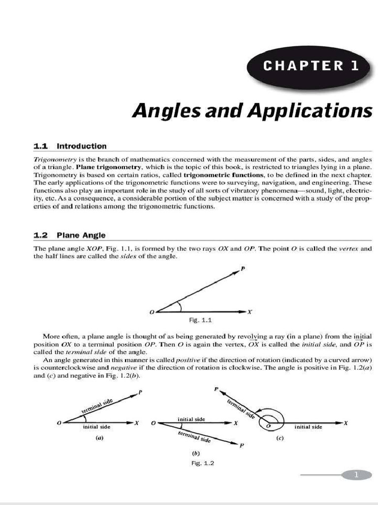 Angles and Applications | PDF